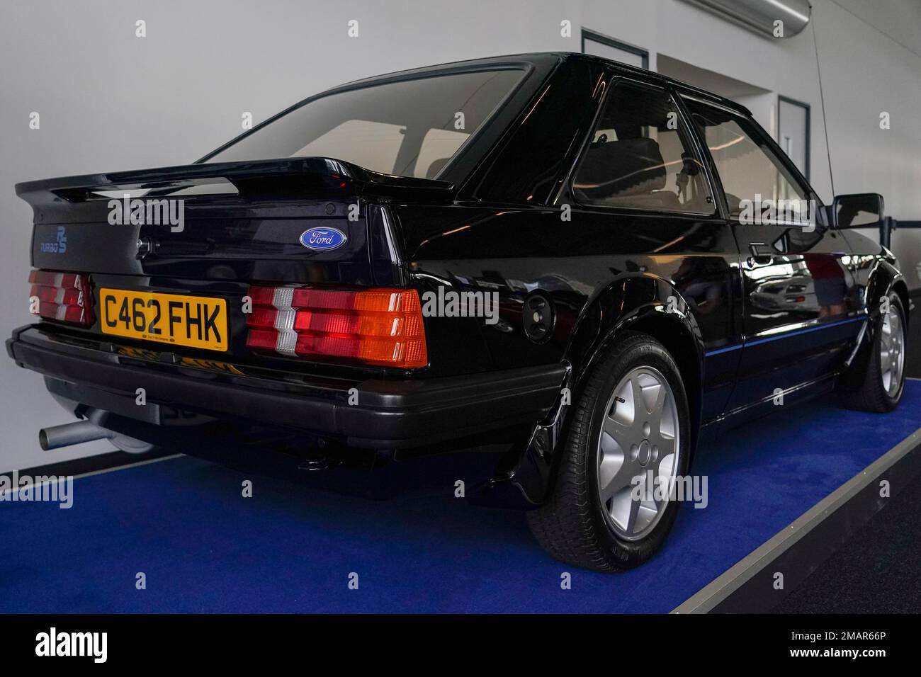 The Ford Escort RS Turbo Series 1, belonged to the late Diana, Princess ...