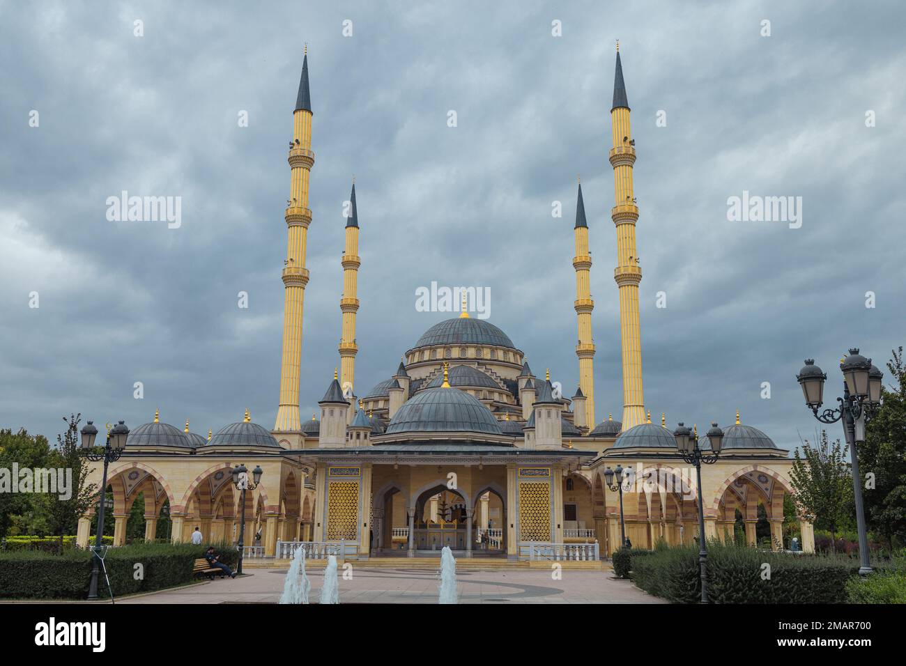 Akhmad Kadyrov Mosque officially known as The Heart of Chechnya in ...