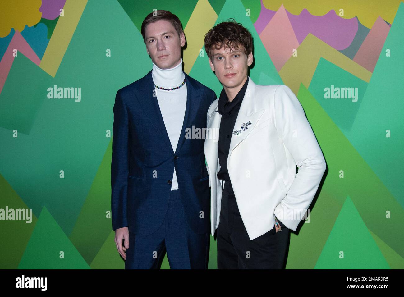 Paris, France. 19th Jan, 2023. Fielder Jewett and Hunter Doohan ...