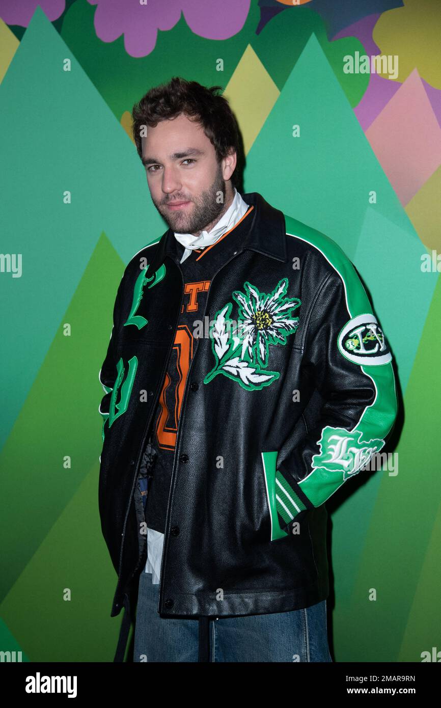 Paris, France. 19th Jan, 2023. Jackson White attending the Louis ...