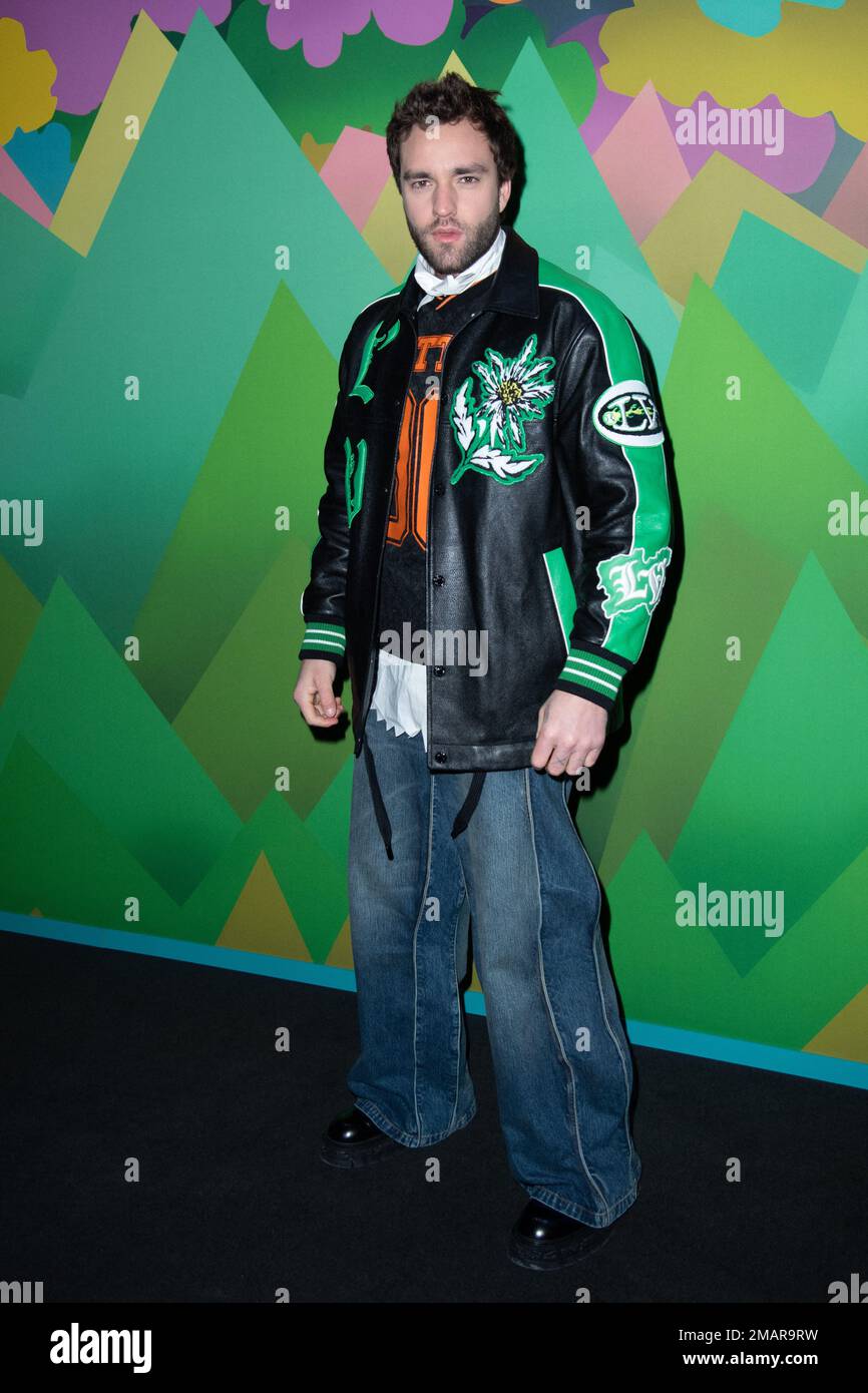 Paris, France. 19th Jan, 2023. Jackson White attending the Louis ...