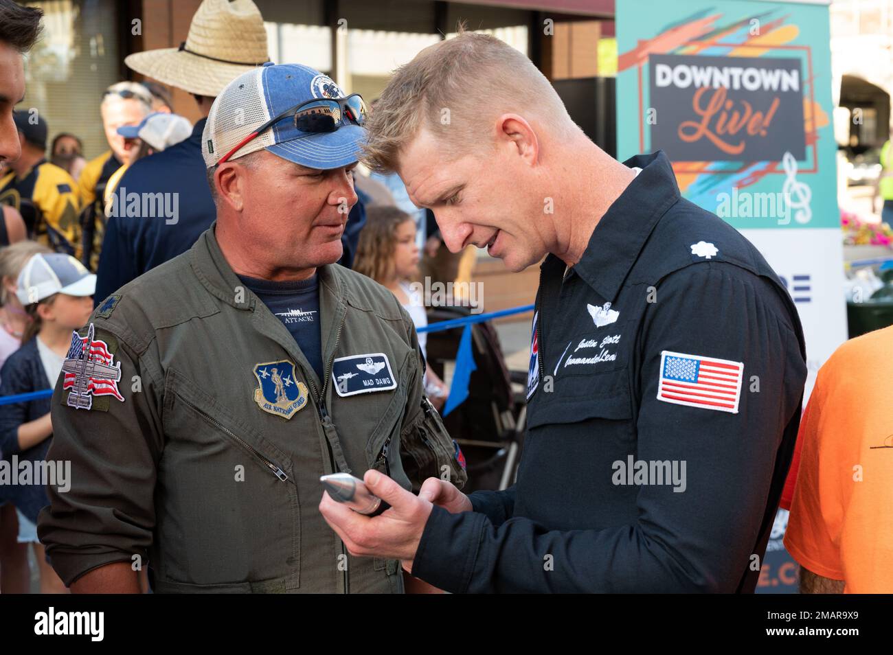 U.S. Air Force Lt. Col Brian "Mad Dawg" Frazier, 122nd Fighter Wing ...