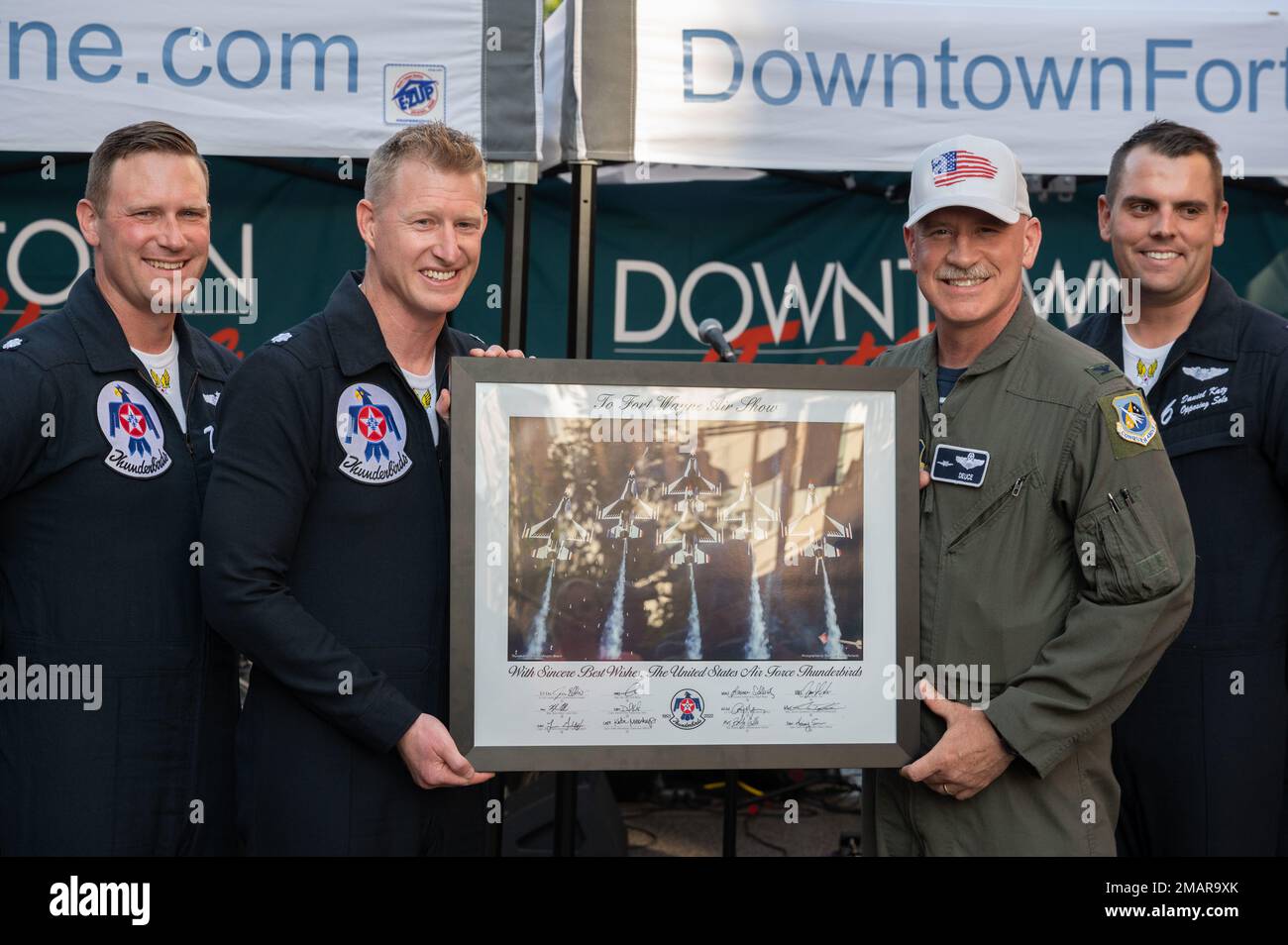 U.S. Air Force Col. Joshua C. “Deuce” Waggoner, 122nd Fighter Wing ...
