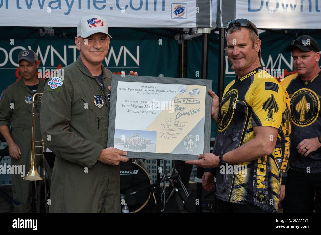 U.S. Air Force Col. Joshua C. “Deuce” Waggoner, 122nd Fighter Wing ...
