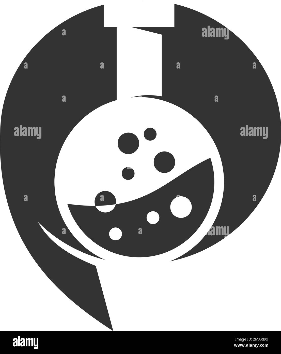 science laboratory logo template Icon Illustration Brand Identity ...