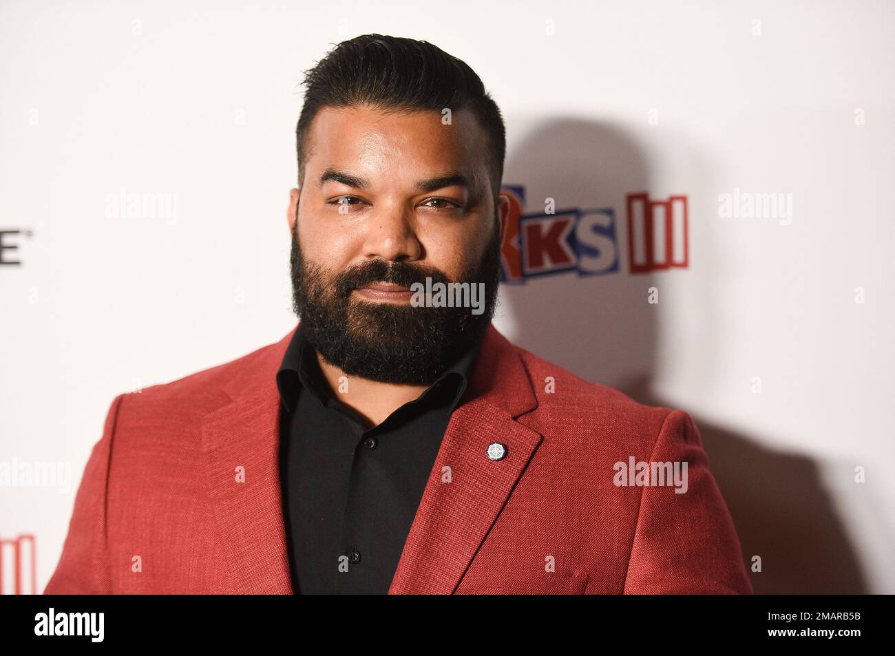 Adrian Dev arrives at the premiere of "Clerks III" on Wednesday, Aug ...