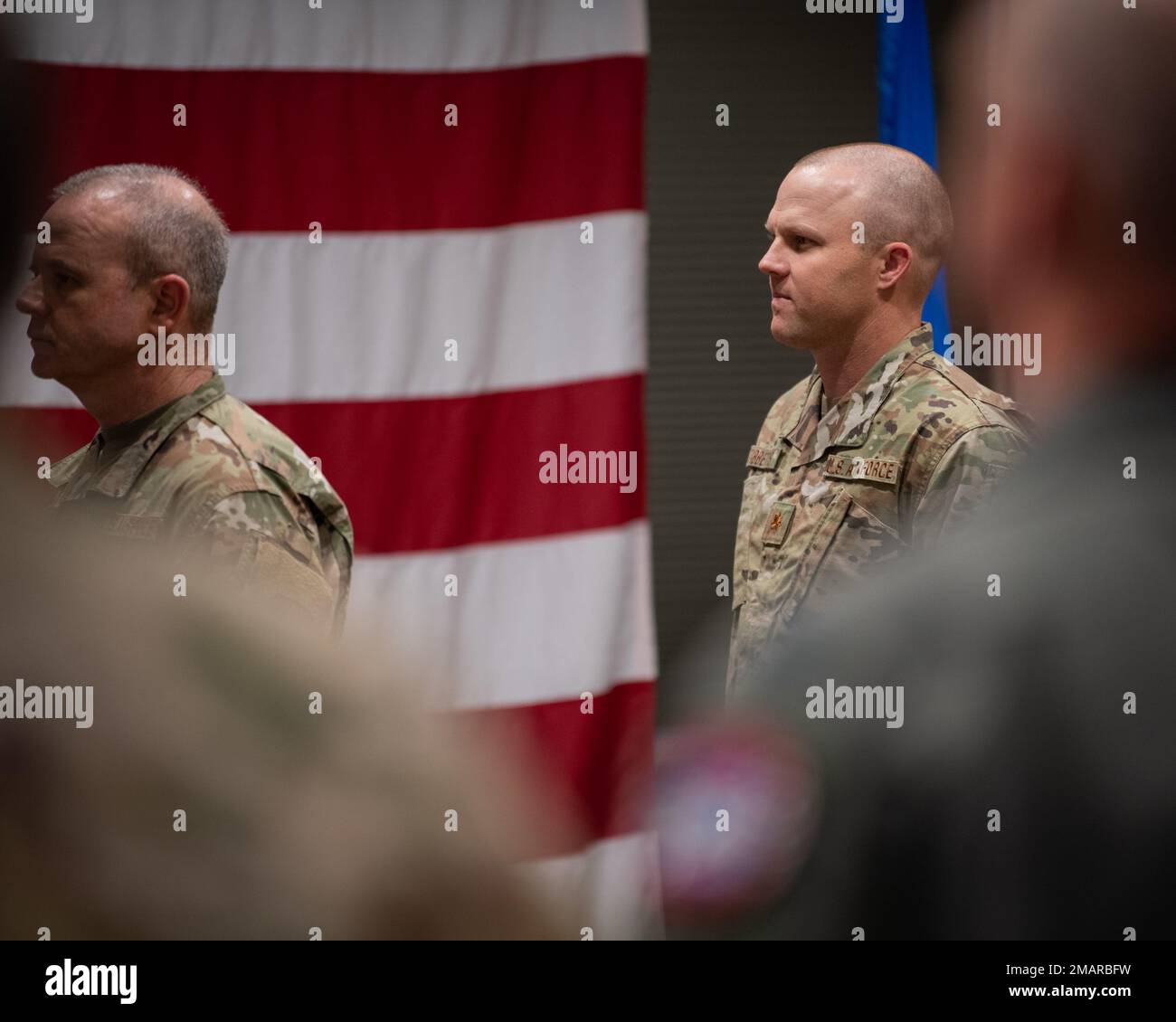 An assumption of command ceremony is held at the Tulsa Air National ...