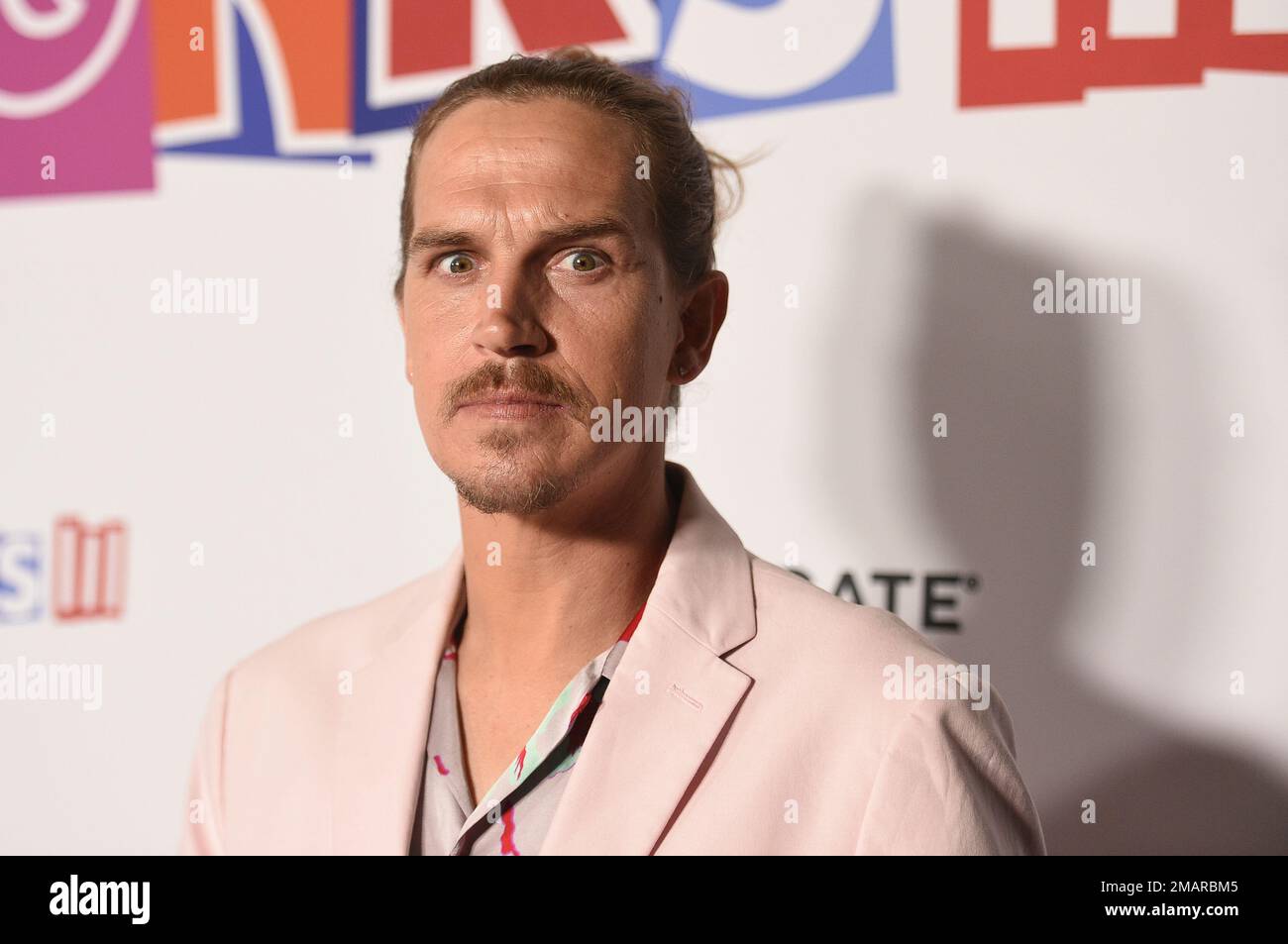 Jason Mewes arrives at the premiere of "Clerks III" on Wednesday, Aug. 24, 2022, at the TCL ...