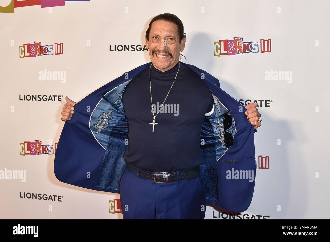 Danny Trejo arrives at the premiere of "Clerks III" on Wednesday, Aug ...