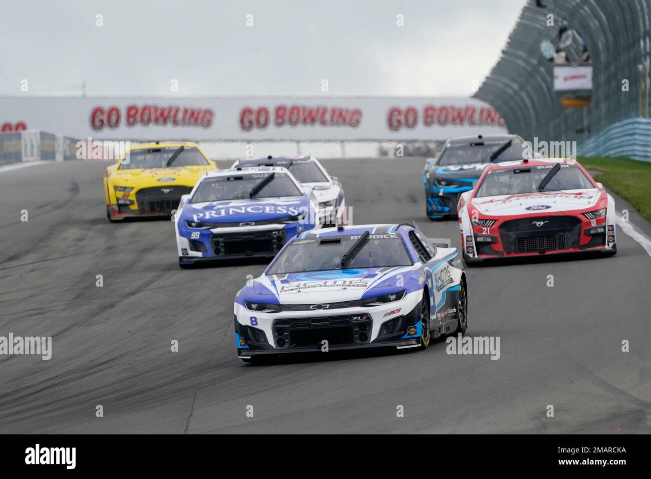 Tyler Reddick (8) during a NASCAR Cup Series auto race in Watkins Glen ...