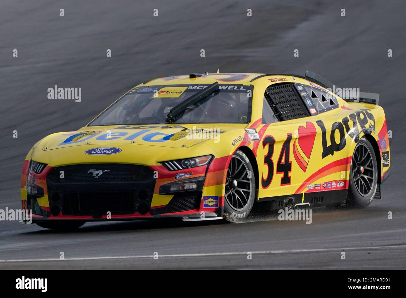 Michael McDowell during a NASCAR Cup Series auto race in Watkins Glen ...
