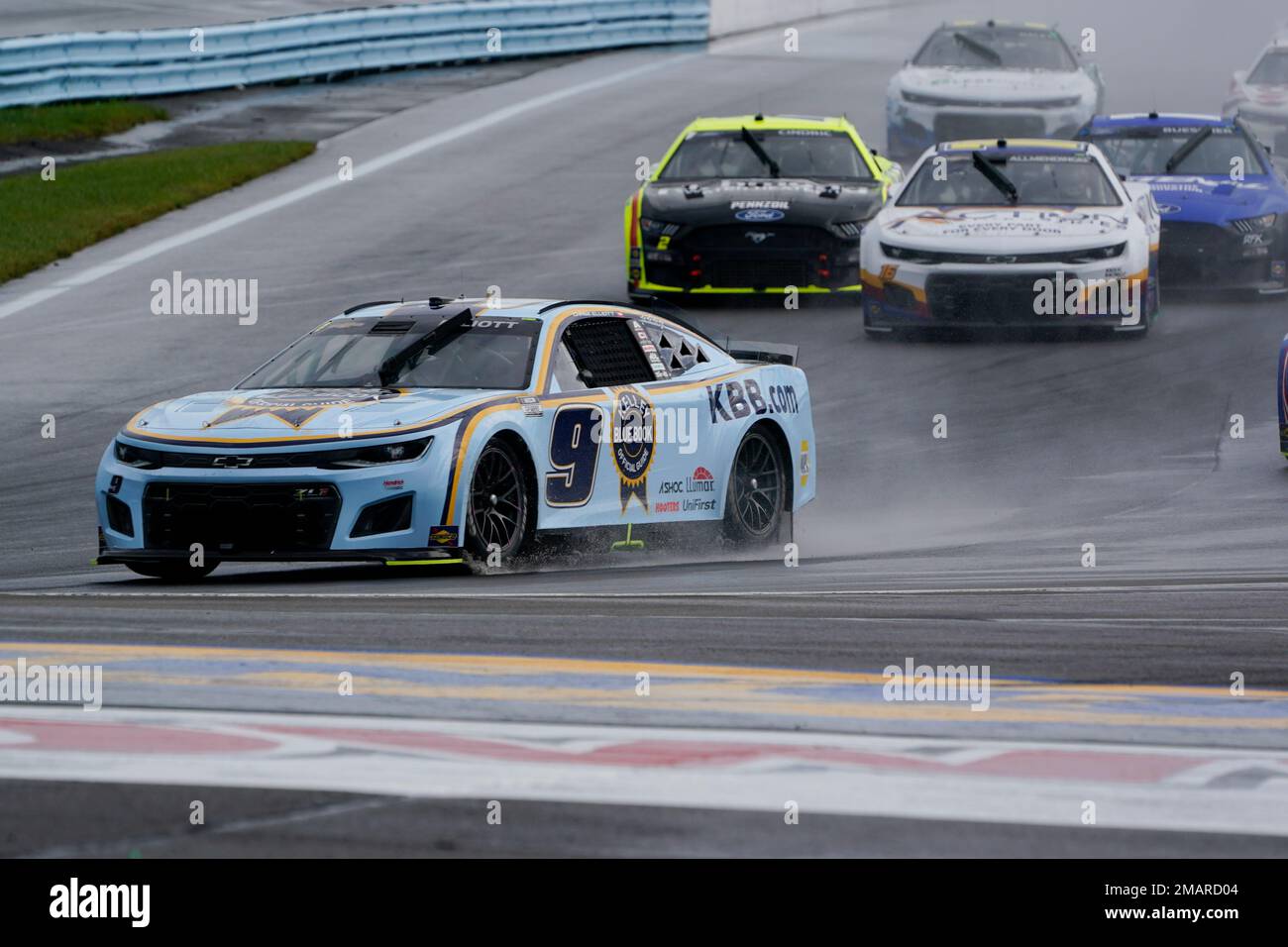 Chase Elliott during a NASCAR Cup Series auto race in Watkins Glen, N.Y ...