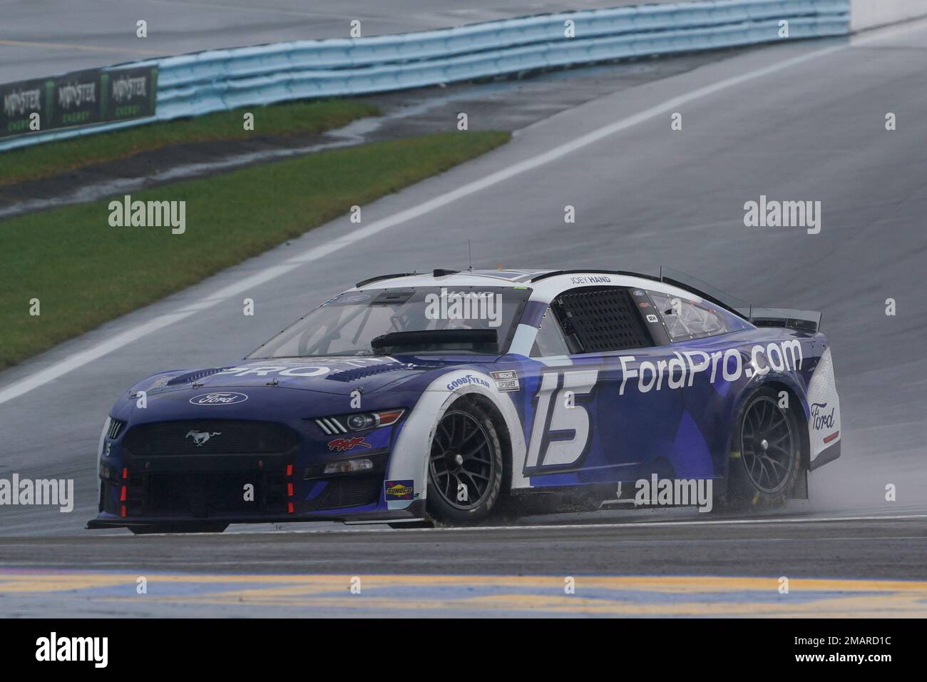 Joey Hand during a NASCAR Cup Series auto race in Watkins Glen, N.Y ...