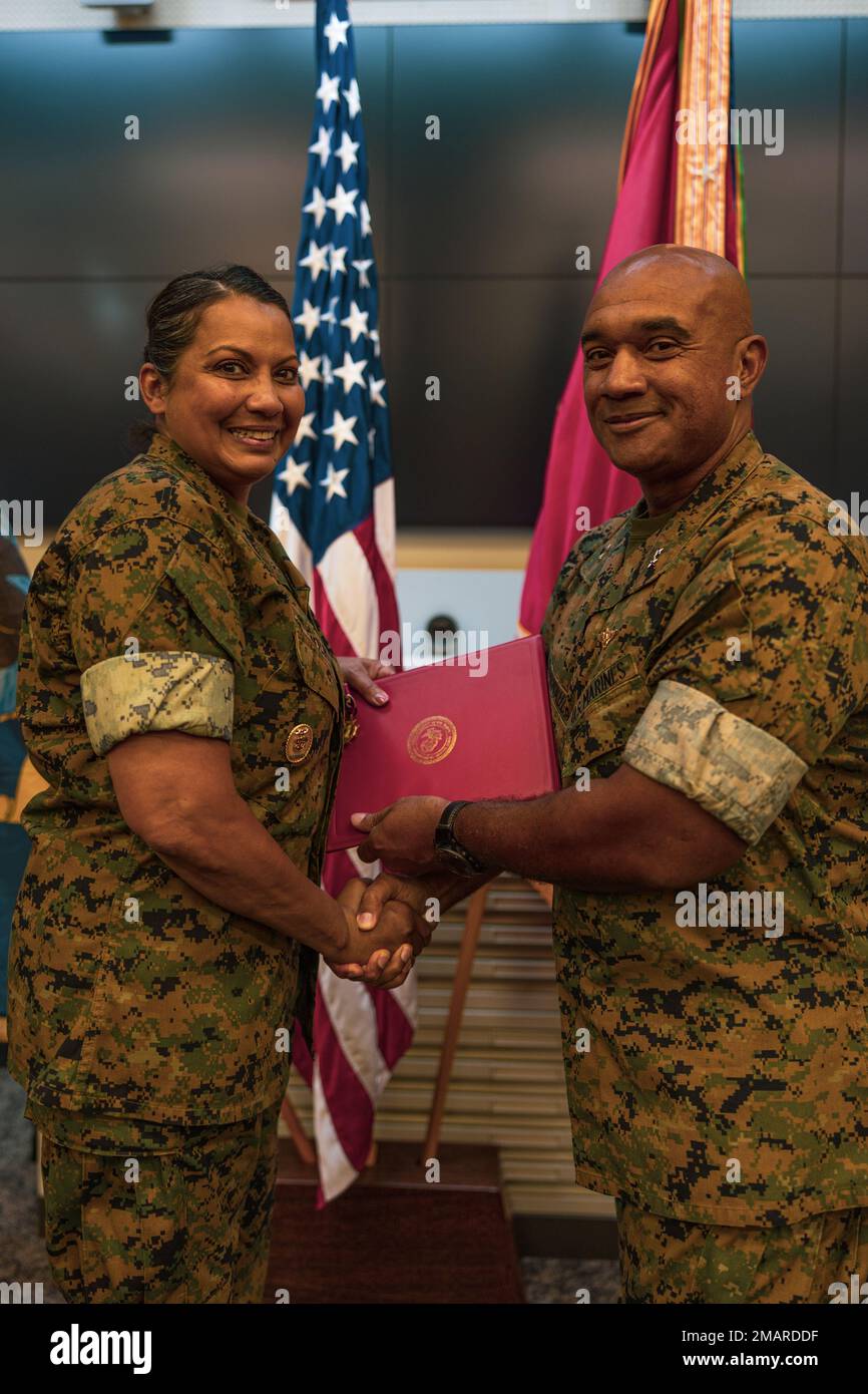 U.S. Marine Corps Maj. Gen. Brian W. Cavanaugh, commanding general of ...