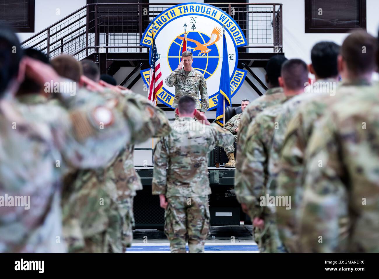 Lt. Col. Matthew Bryan, incoming 728th Air Mobility Squadron commander ...