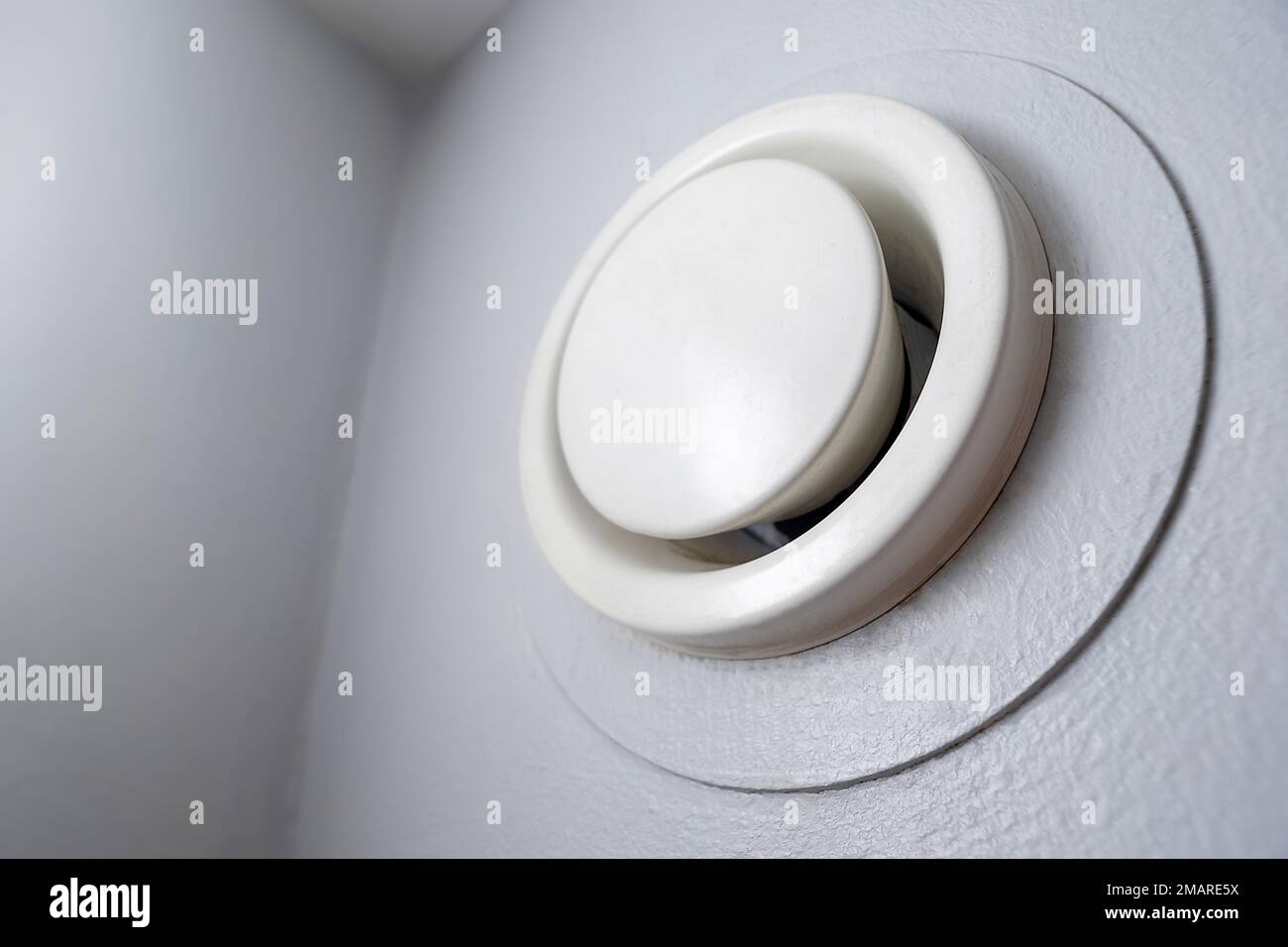 Ventilation intake in a bathroom - Denmark Copenhagen Stock Photo - Alamy