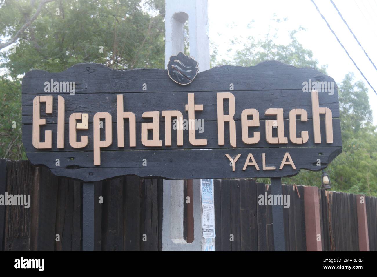 Elephant Reach Hotel in Yala, Sri Lanka Stock Photo - Alamy