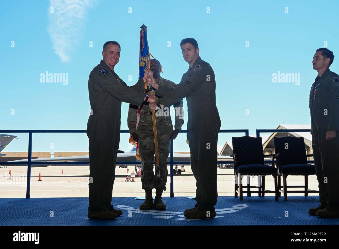 U.S. Air Force Col. Keith Butler, 509th Operation Group commander ...