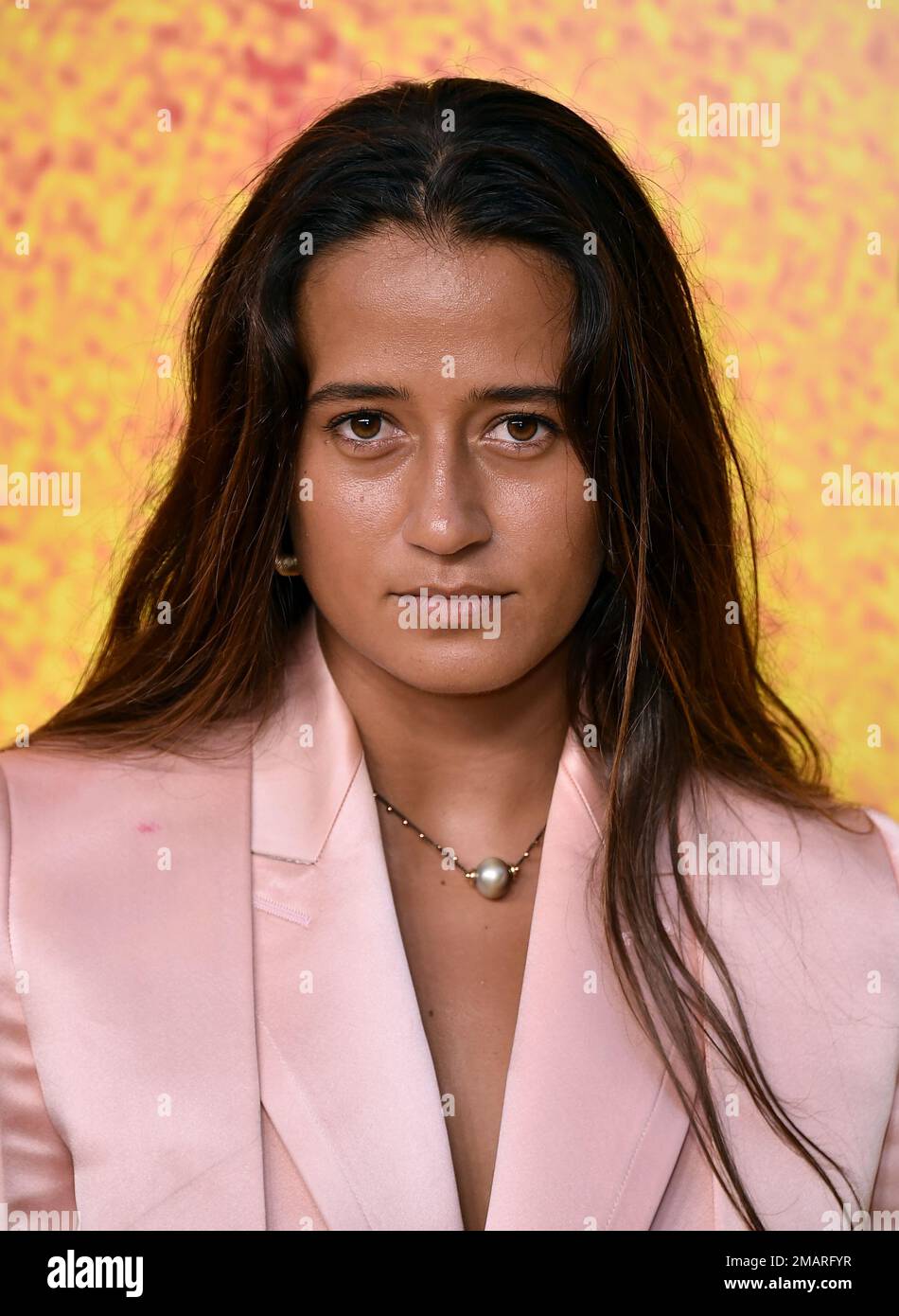 Mainei Kinimaka arrives at the premiere of the third season of "See ...