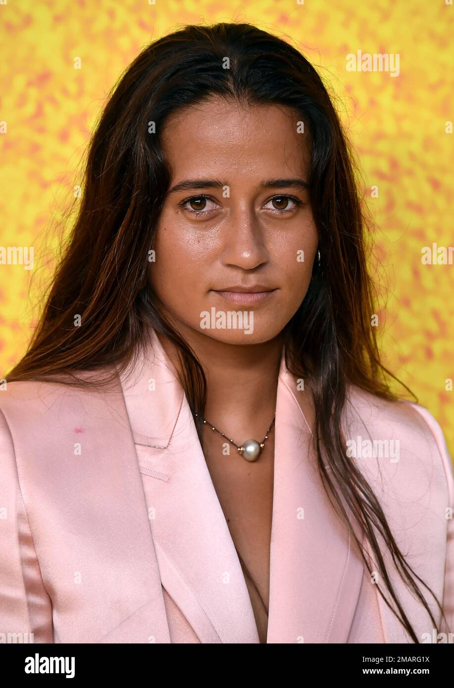 Mainei Kinimaka arrives at the premiere of the third season of "See ...