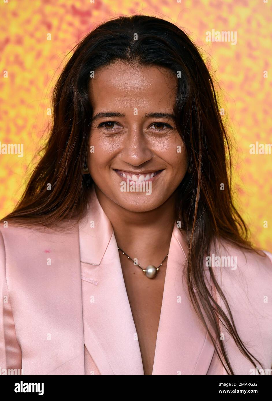 Mainei Kinimaka arrives at the premiere of the third season of "See ...