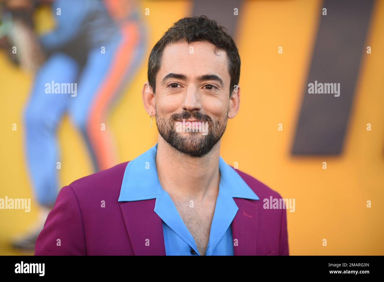 Luis Gerardo Mendez arrives at the premiere of "Me Time" on Tuesday ...