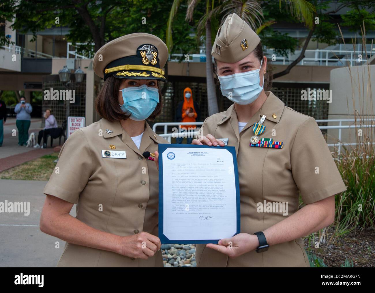 Military outstanding volunteer service medal hi-res stock photography ...