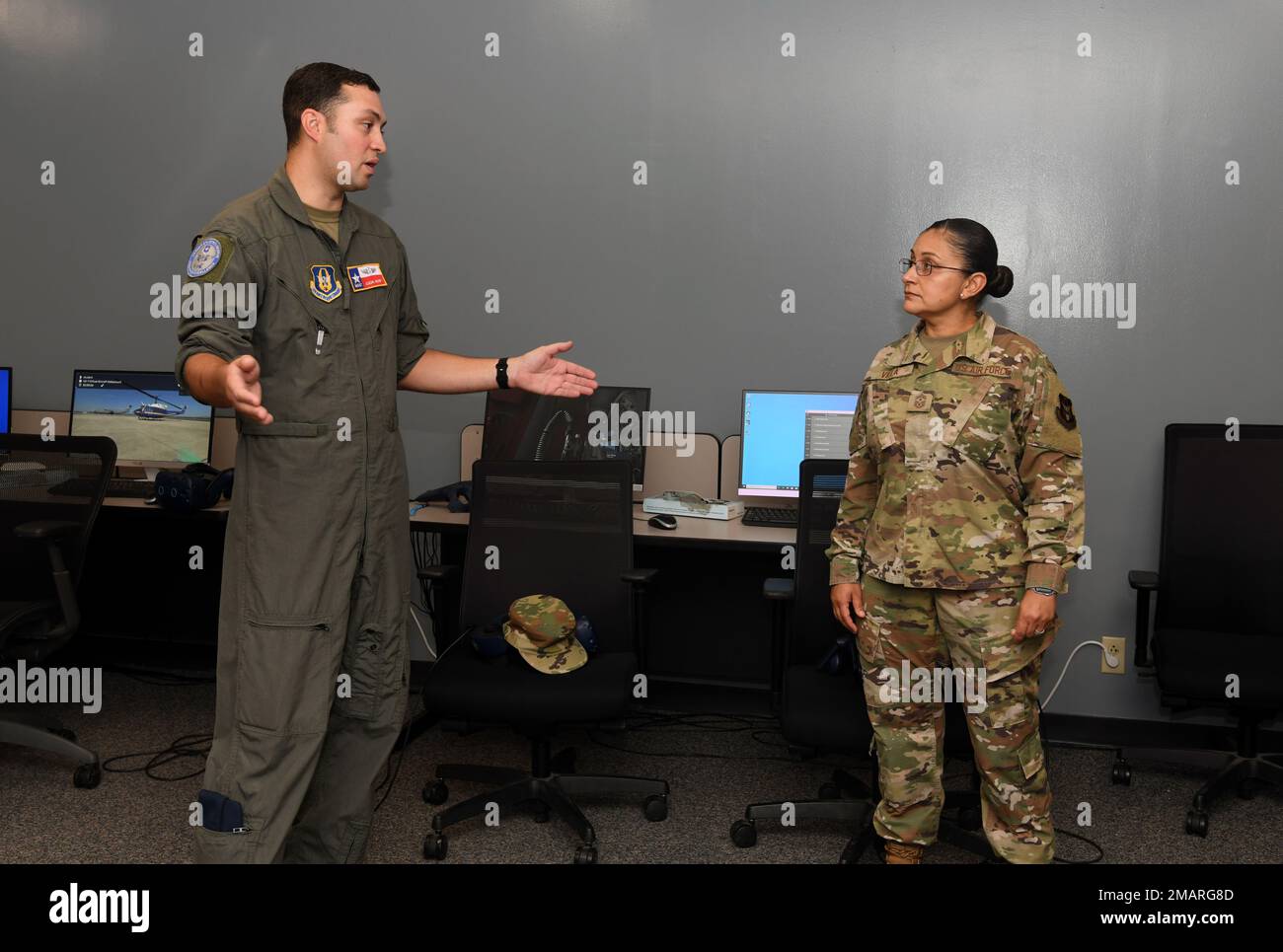 Master Sgt. Jason Henry, 733rd Training Squadron flight engineer ...