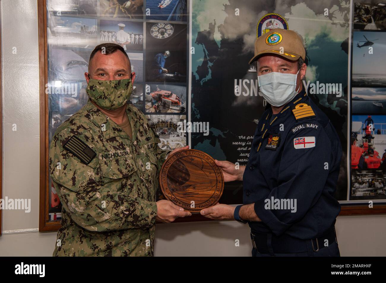 NAVAL STATION GUAM (June 3, 2022) – Rear Admiral Benjamin Nicholson ...