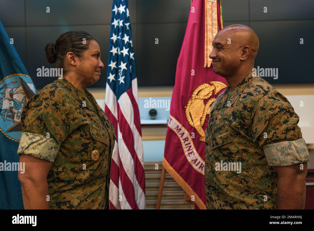 U.S. Marine Corps Maj. Gen. Brian W. Cavanaugh, commanding general of ...