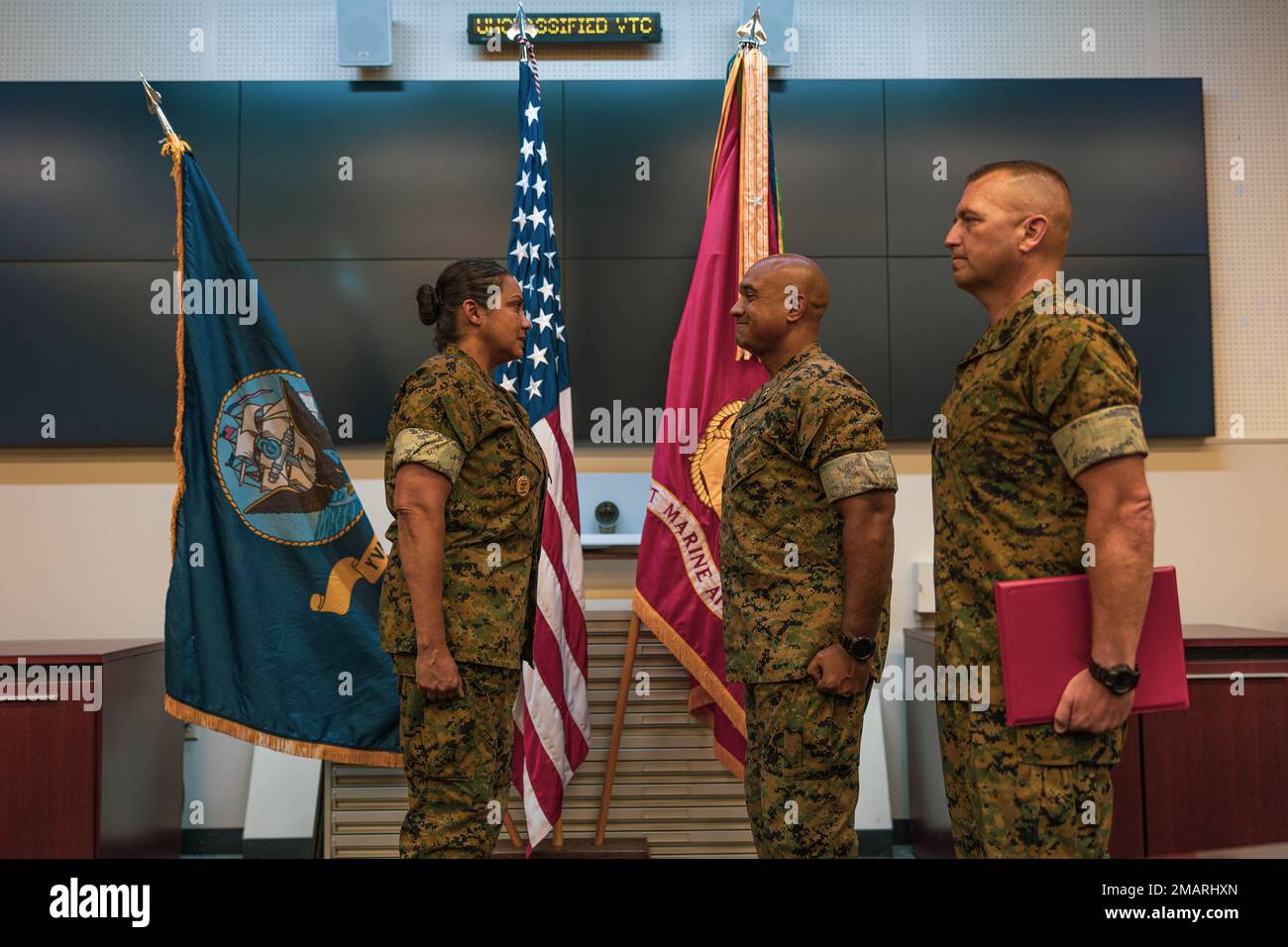U.S. Marine Corps Maj. Gen. Brian W. Cavanaugh, commanding general of ...