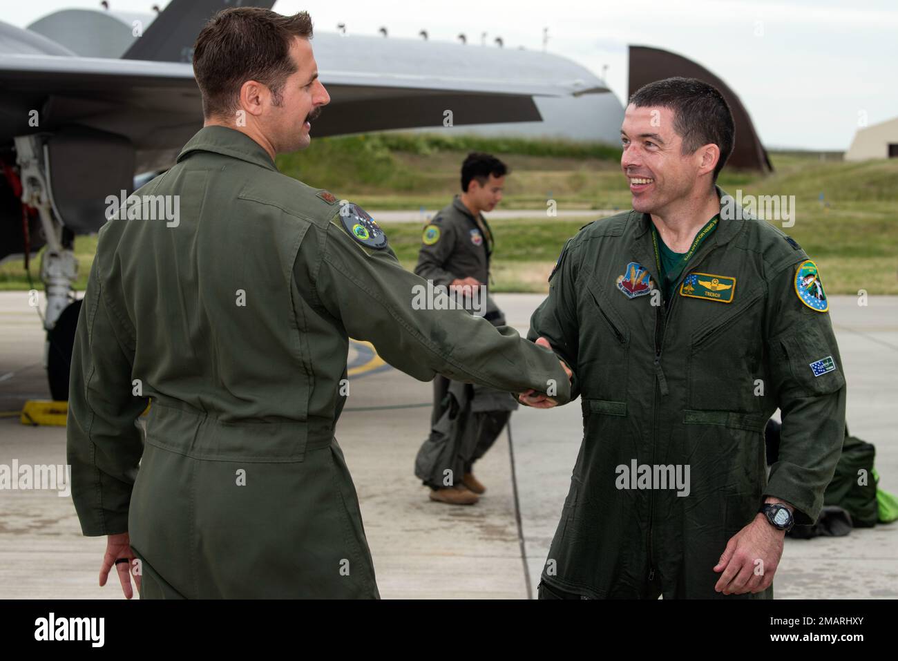 U.S. Air Force Lt. Col. Christopher White, 315th Fighter Squadron ...