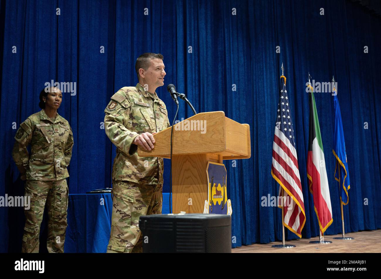 U.S. Air Force Col. Jason R. Barnes, commander of the 407th Air ...