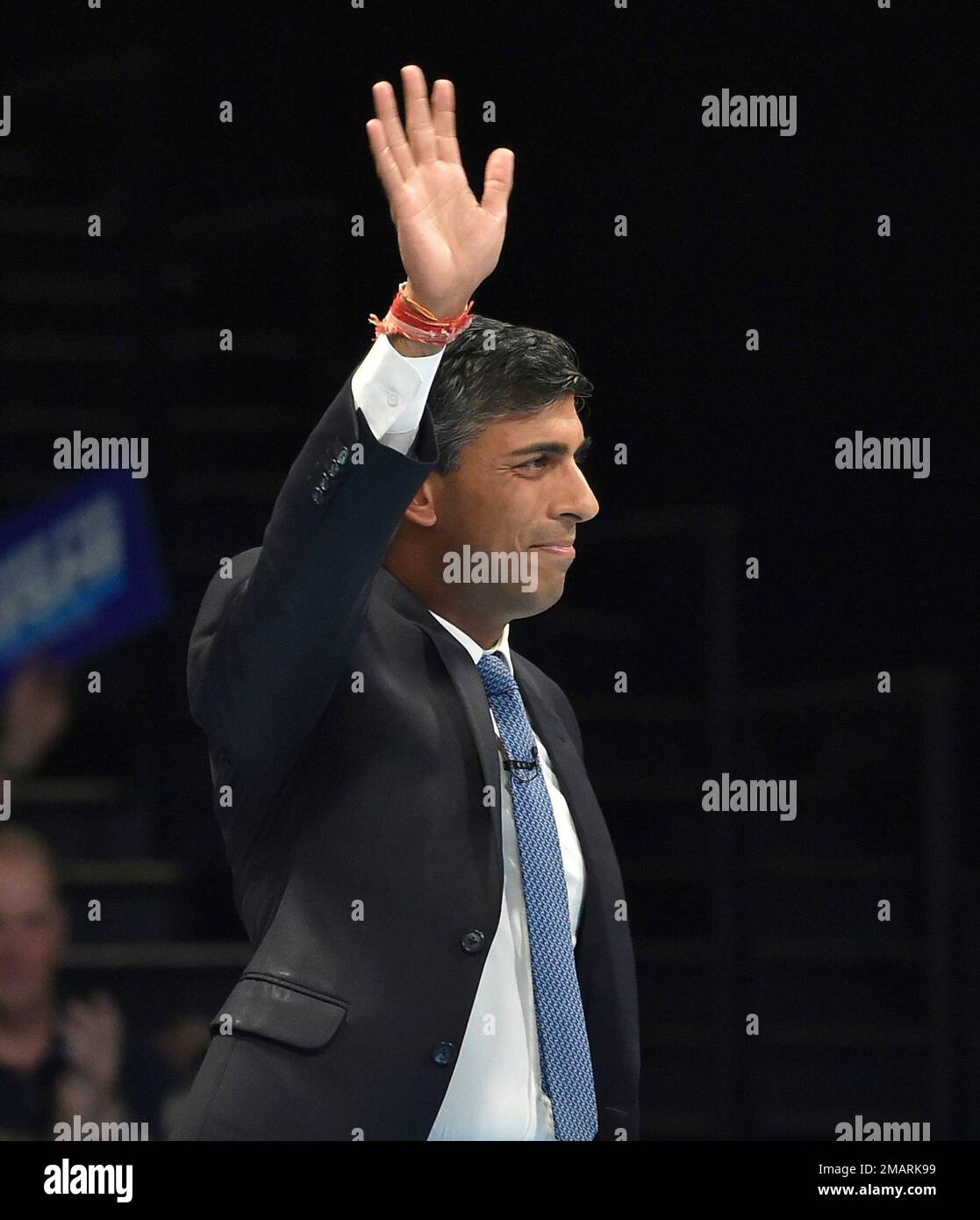 Rishi Sunak MP addresses Conservative Party members during a ...