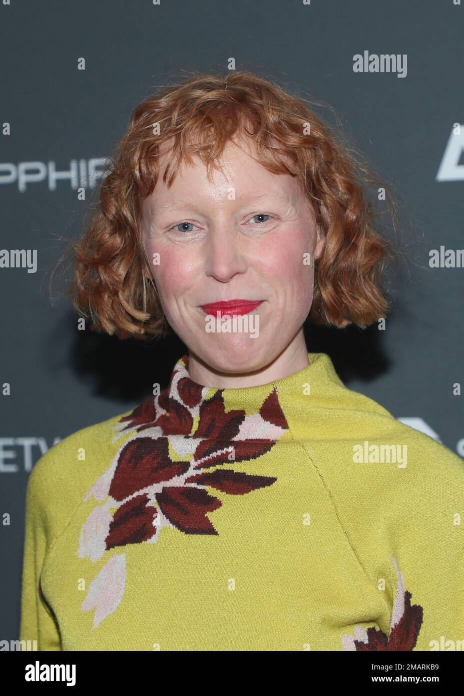 Writer Katy Wright-Mead poses at the "Sometimes I Think About Dying" premiere during the 2023 ...