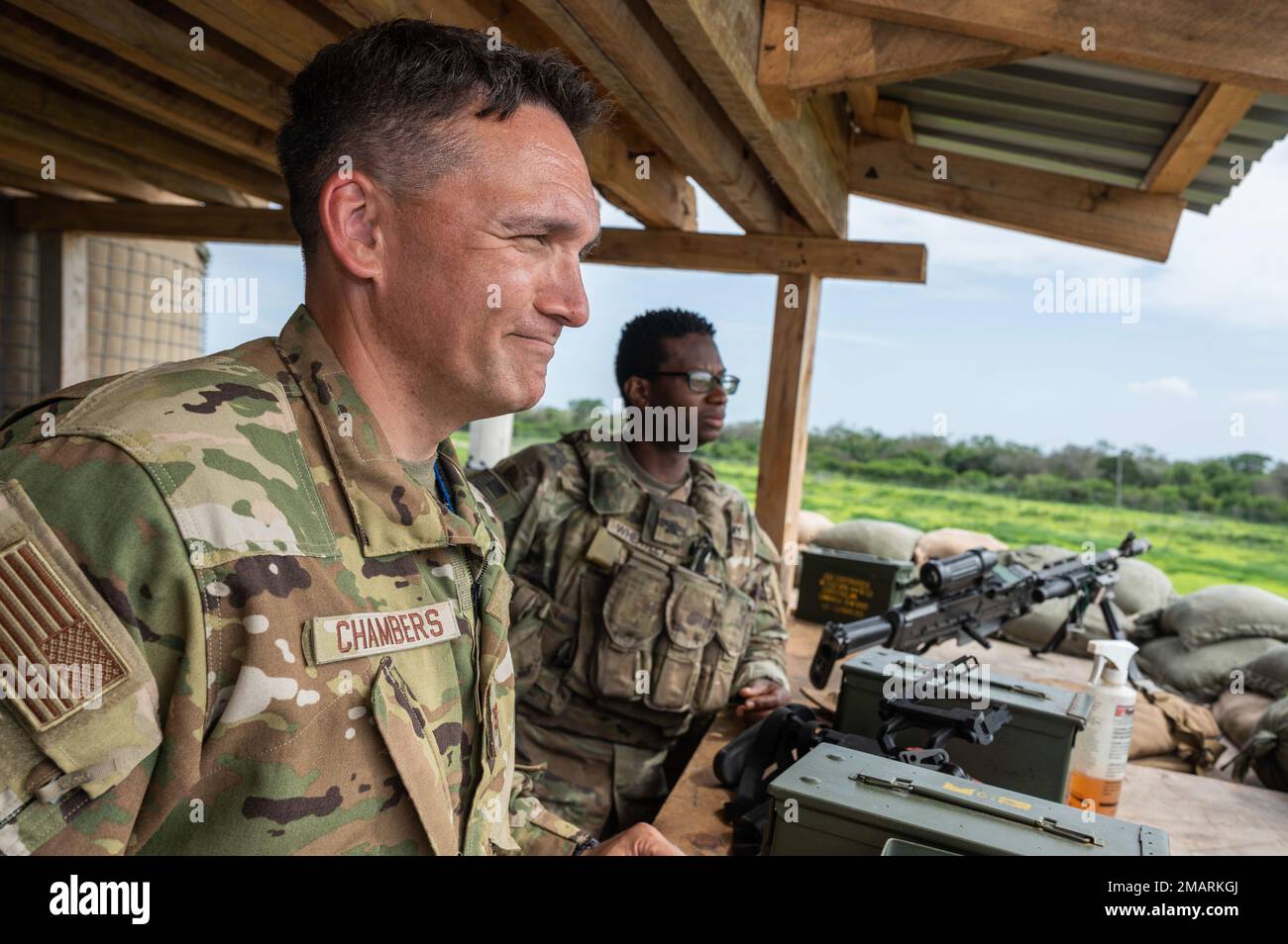 U.S. Air Force Col. Jason Chambers, 449th Air Expeditionary Group ...