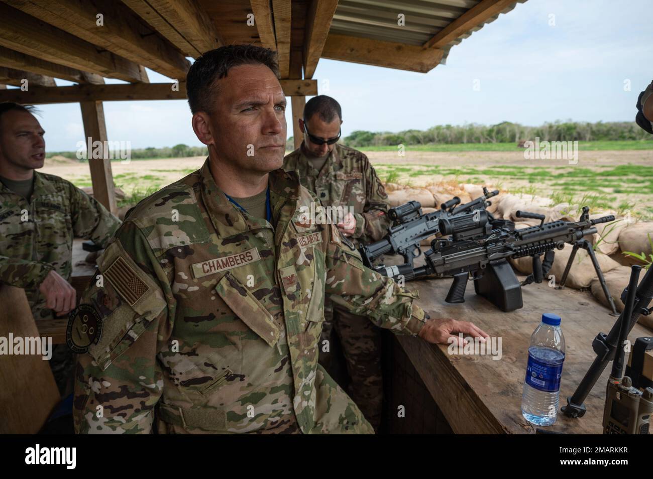 U.S. Air Force Col. Jason Chambers, 449th Air Expeditionary Group ...