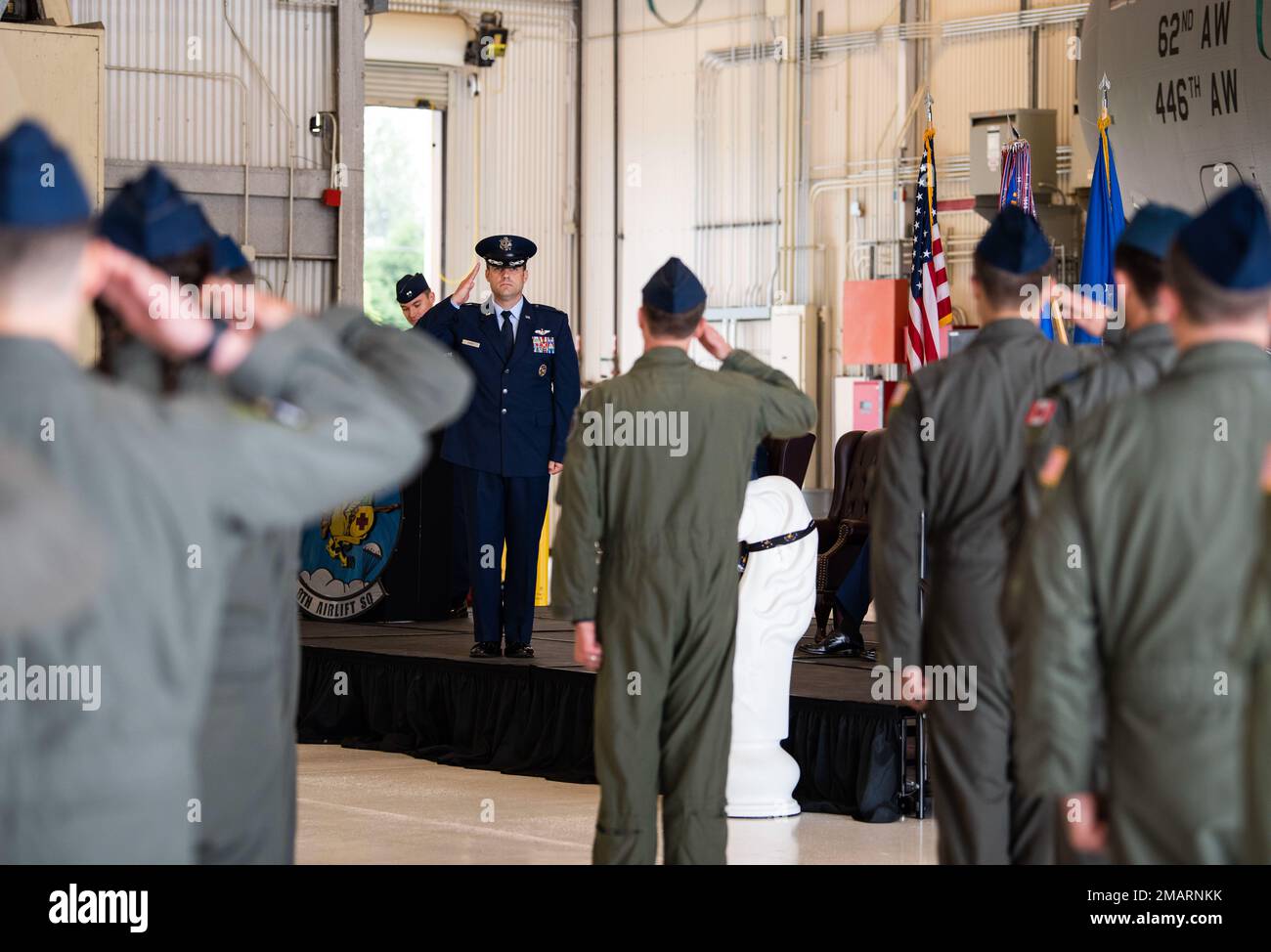 U.S. Air Force Lt. Col. Nicholas Disney, commander of the 8th Airlift ...