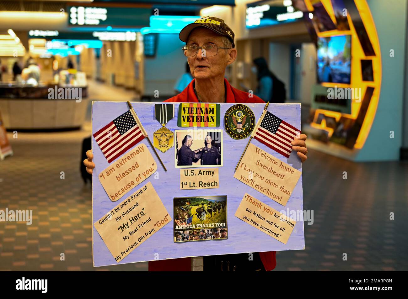 U.S. veterans participated in an Honor Flight program where they toured ...