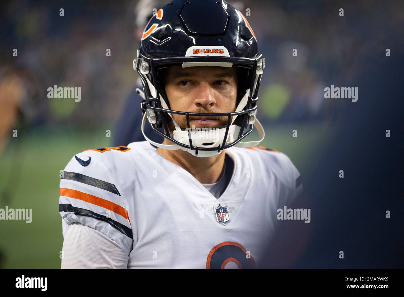 Chicago Bears kicker Cairo Santos on the sideline during second half of ...