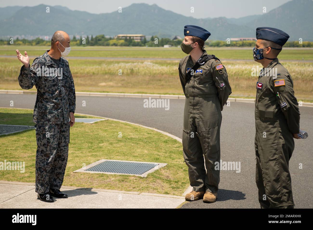 Japan Air Self-Defense Force Master Sgt. Matsuura Takayuki, air traffic ...