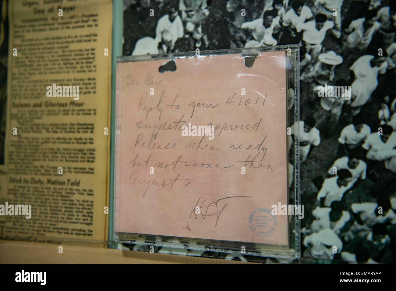 Hand written note historical hi-res stock photography and images - Alamy