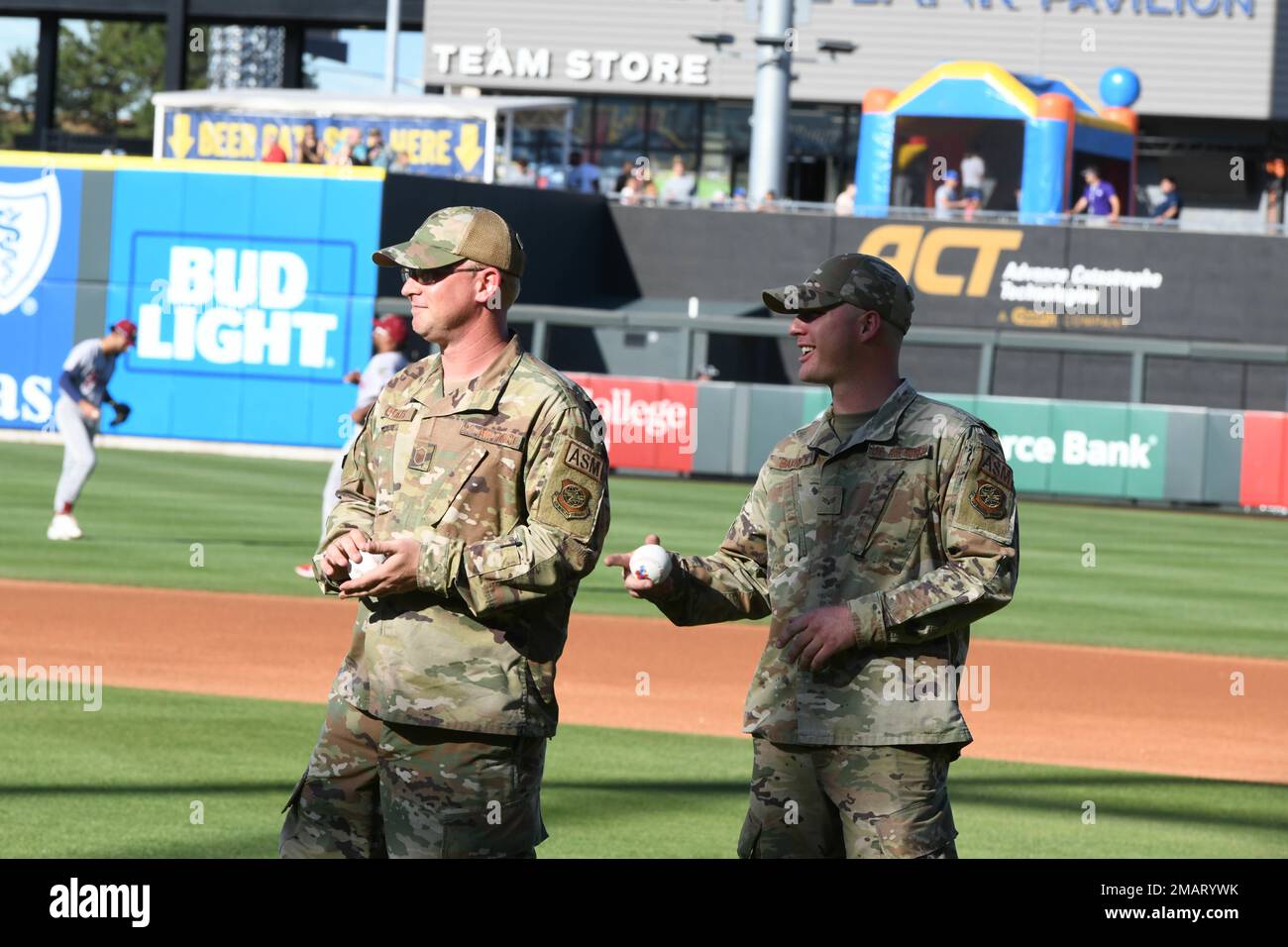 Master Sgt. Andrew Tiehes (left), 22nd Maintenance Squadron aircraft ...