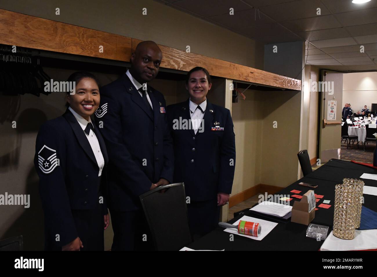 The 168th Wing hosted a Dining Out event in Fairbanks, Alaska, for ...