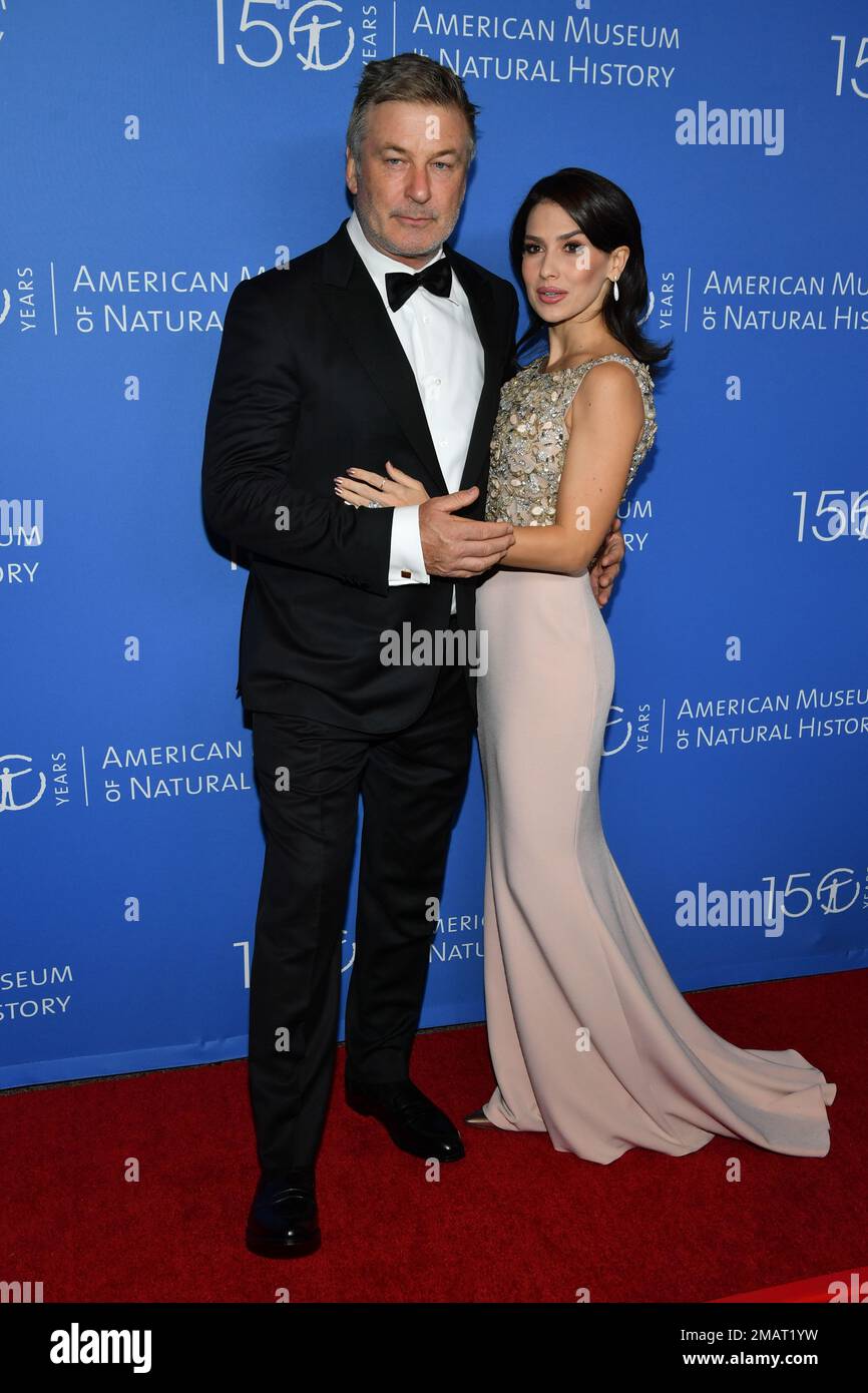 Alec Baldwin and Hilaria Baldwin attend the American Museum Of Natural ...