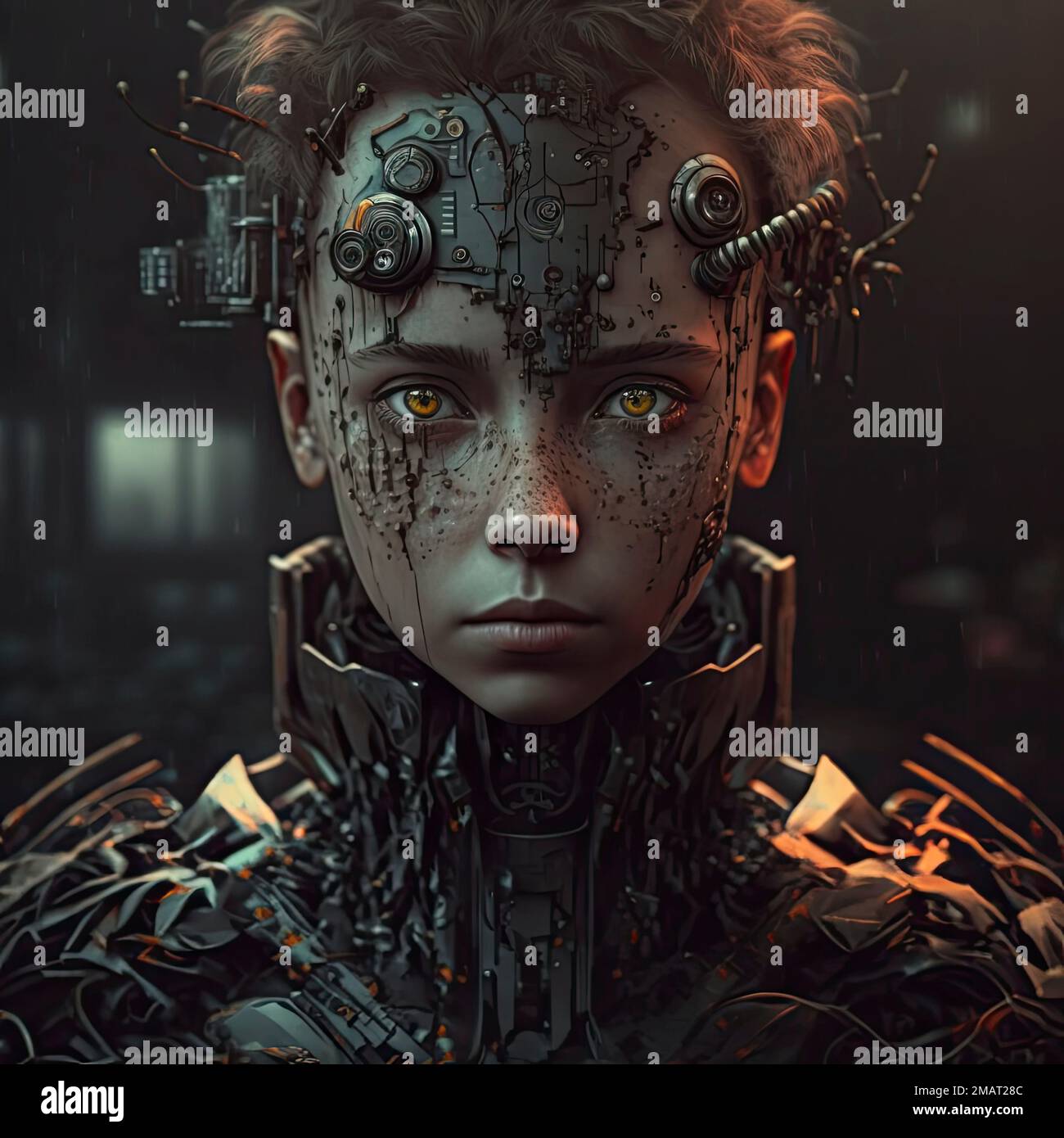 Humanoid robot home hi-res stock photography and images - Alamy