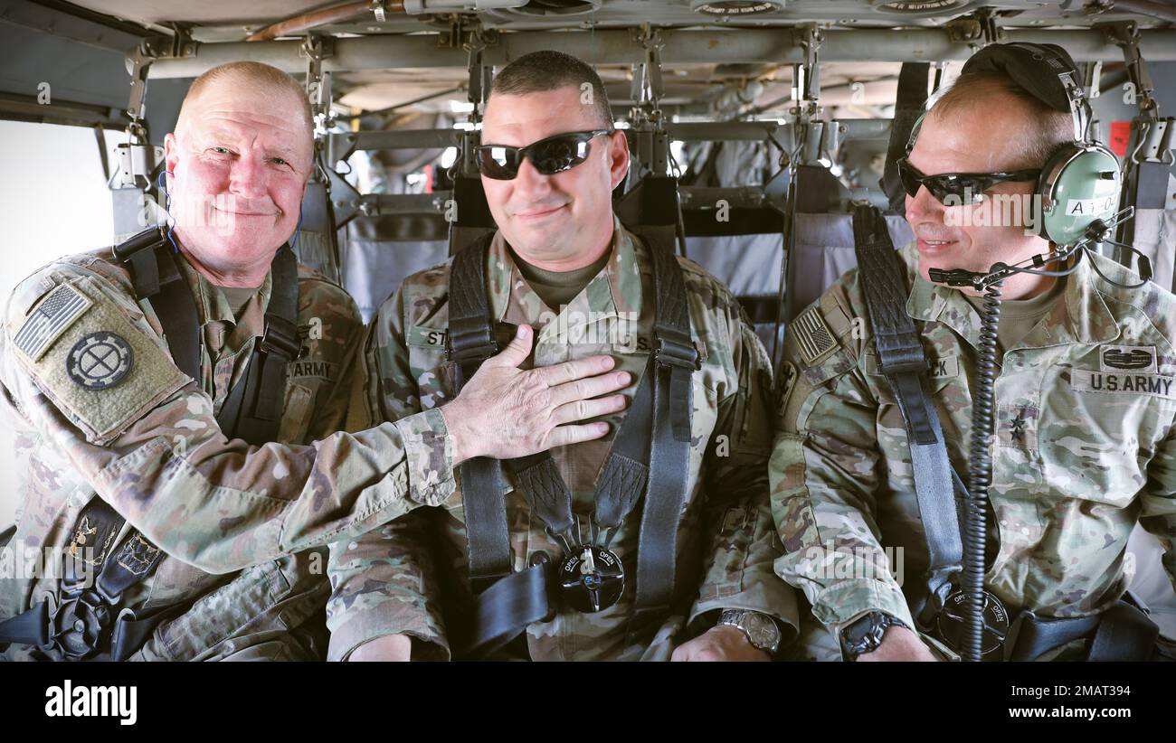 Master Sgt. Eric Stallo had the privilege of being promoted to the rank ...