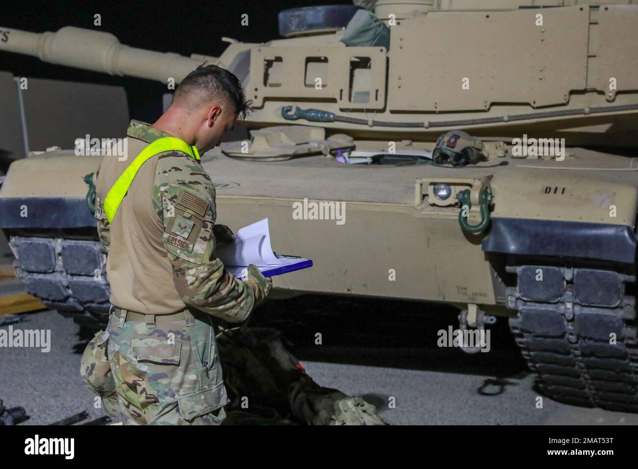 Soldiers from the 1st Combined Arms Battalion, 163rd Cavalry Regiment ...