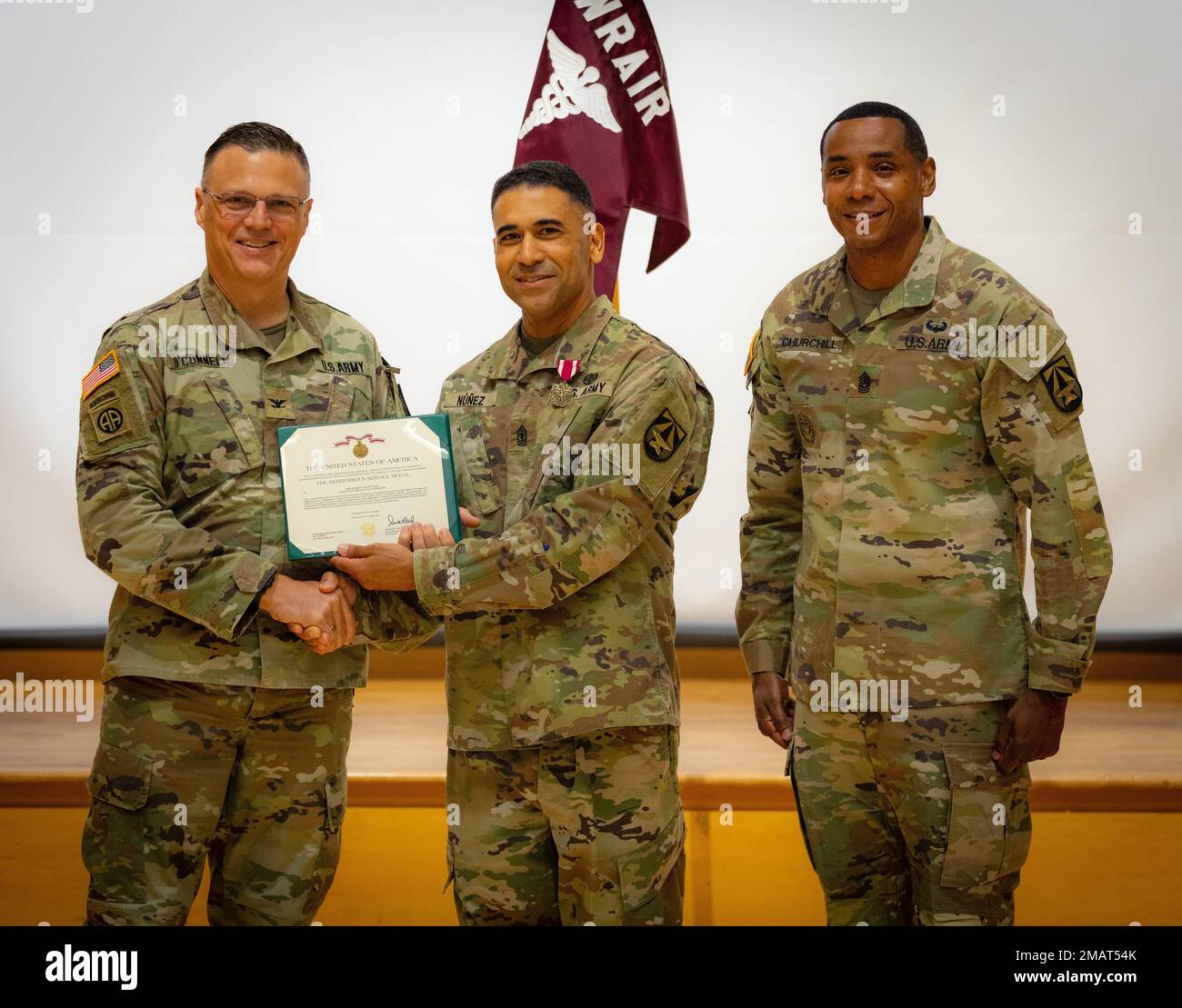 At Walter Reed Army institute of Research Facility COL Robert O'Connell ...