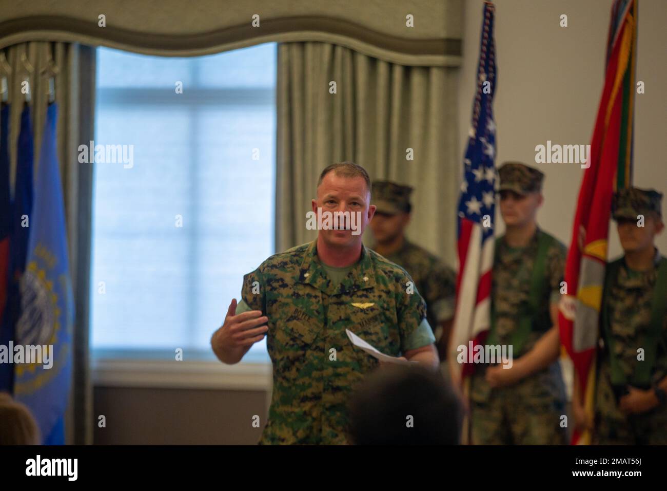 U.S. Marine Corps Lt. Col. James P. Doyle, former commanding officer of ...